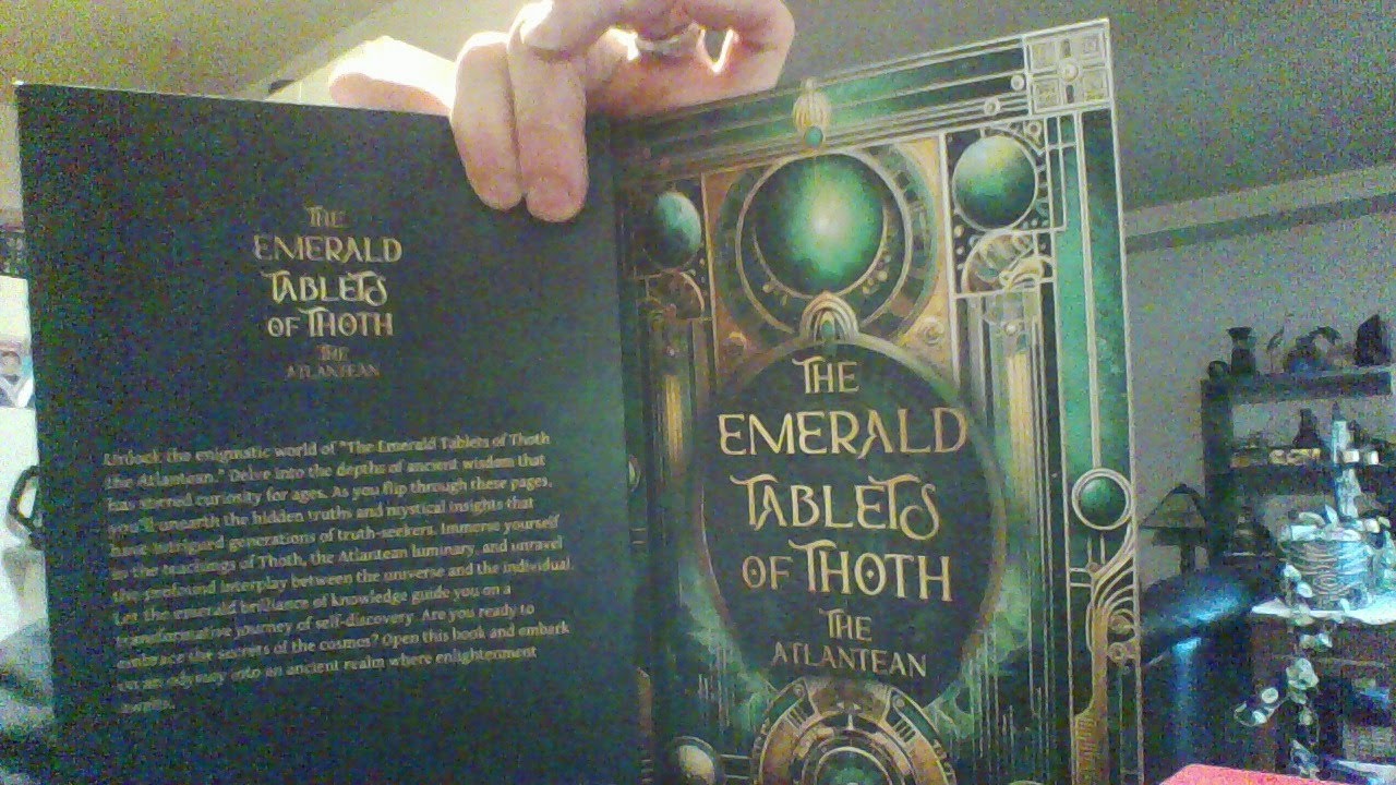 THE REAL BOOK EVER EMERALD TABLETS #6 - YouTube