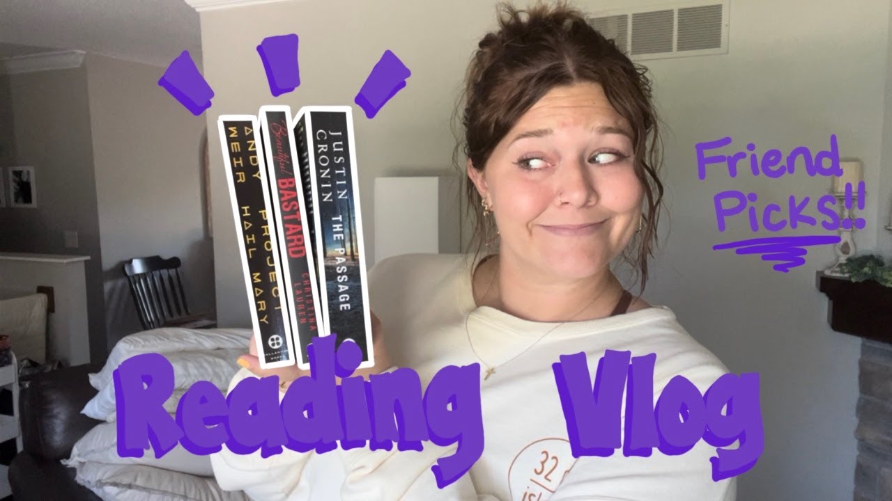 Reading Vlog - friends pick my books🫣 - YouTube