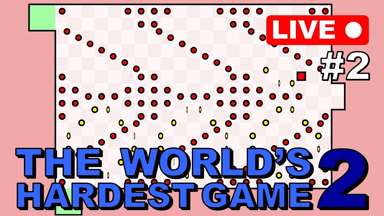 The World's Hardest Game 2 World Record Attempts (#2) - YouTube