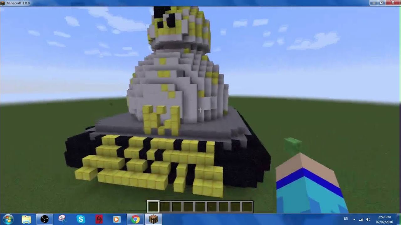 Tinkercad Minecraft 3D Build Maked !! - YouTube