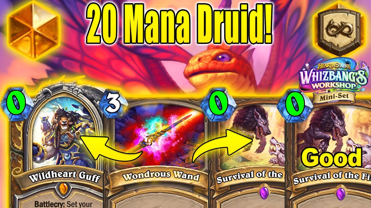 My Favorite 20 Mana Druid Deck To Play After Nerfs At Whizbang's ...