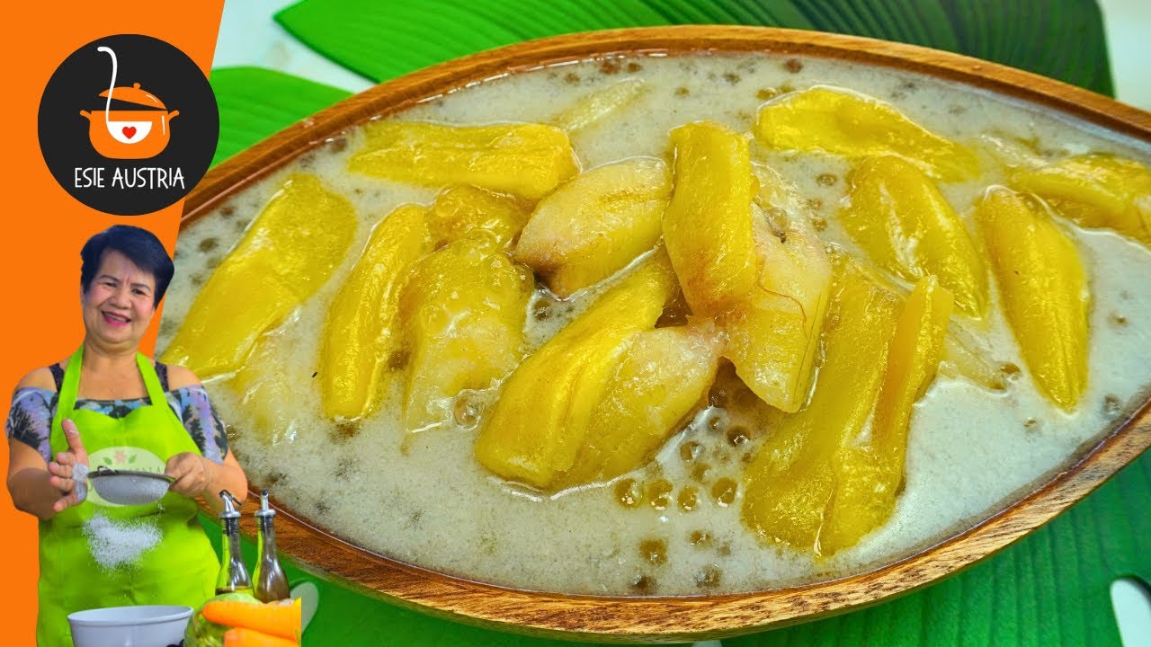 Creamy Banana Dessert | Ginataang Saging na Saba | Meriyendang Pinoy ...