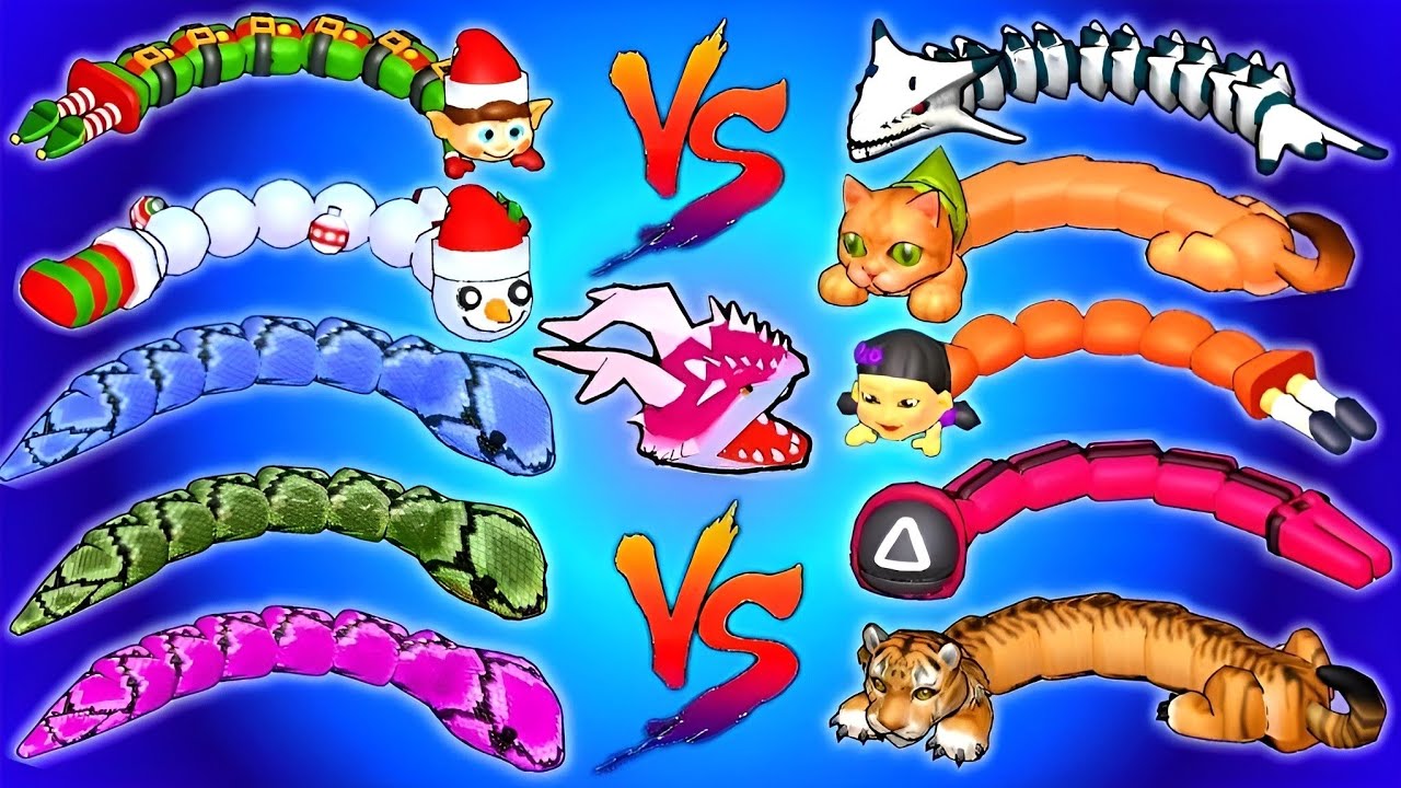 Amazing 😍 Snake Clash Legendary Victory 🤙 Comman Snake Vs VIP Snake 💥 ...