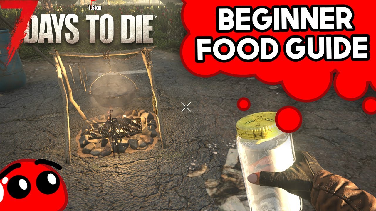 How to get food early game In 7 Days to Die Console Edition 1.0 - YouTube