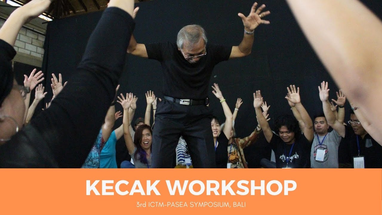 Kecak Workshop by I Wayan Dibia at GEOKS, Singapadu, Gianyar, Bali ...