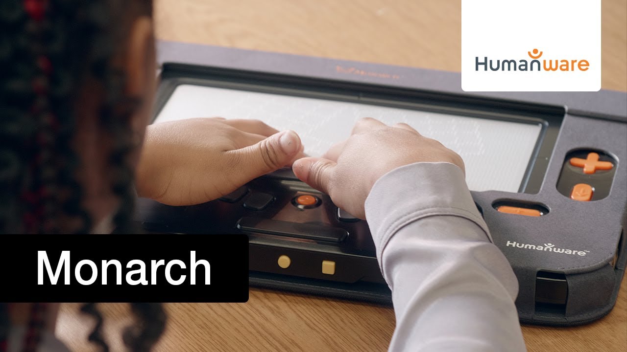 Monarch — La 1ere tablette d’affichage tactile dynamique et braille ...