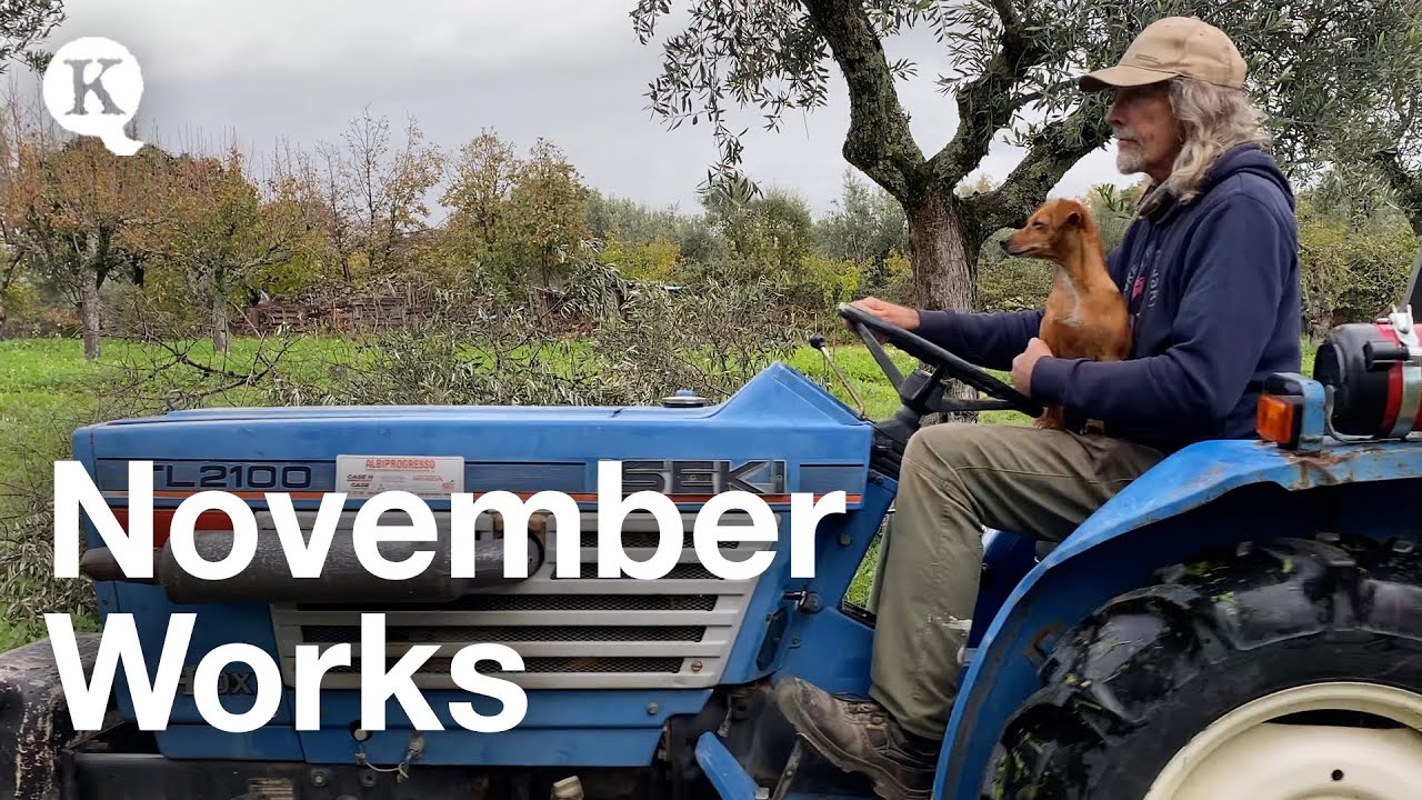 November Works - busy and productive month on the farm - YouTube