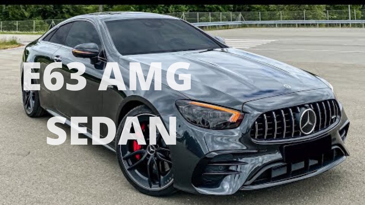 ALL NEW 2021 E63 AMG SEDAN! Walkaround + Brutal SOUNDCHECK! - YouTube