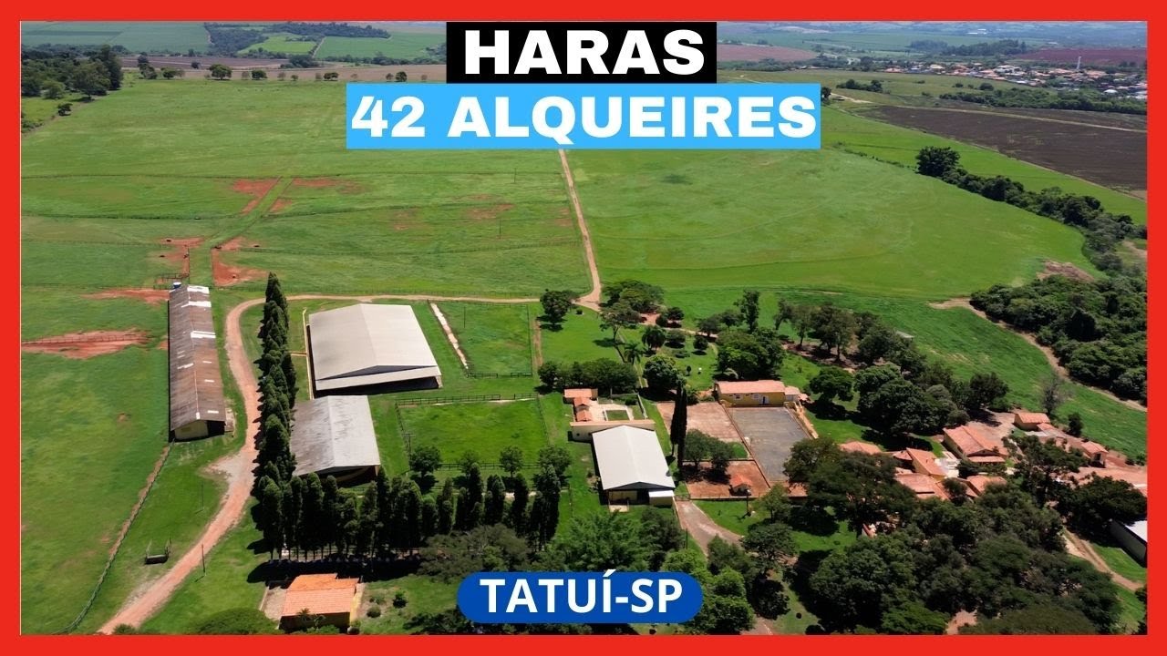 Haras/ Centro de reprodução de 42 alqueires em Tatui-SP. - YouTube
