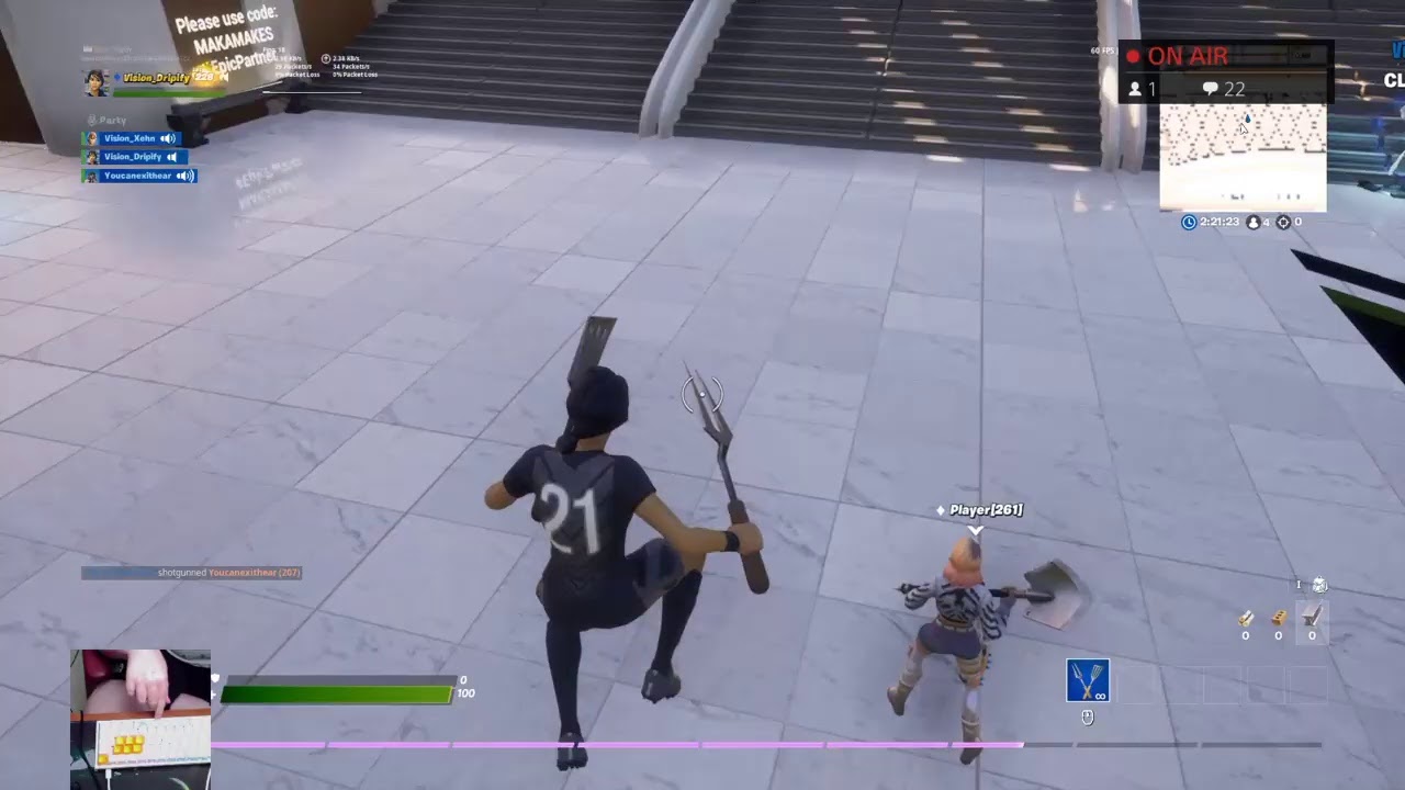 day 2 with control freeks - YouTube