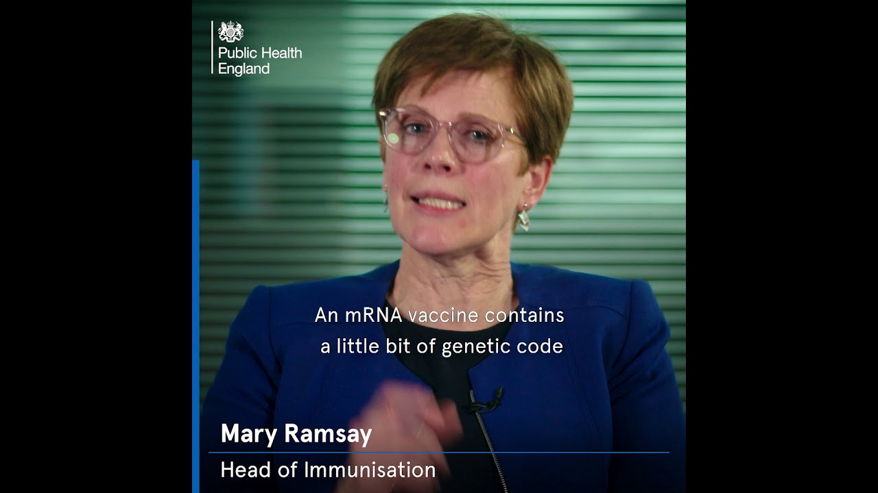 NHS Covid-19 vaccine - Dr Mary Ramsay explains mRNA vaccines - YouTube