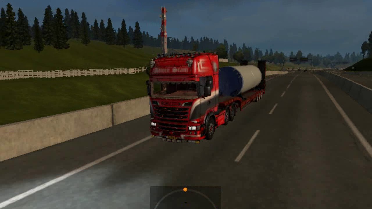 Euro Truck Simulator 2 -Scania R520 Adwin Stam - YouTube