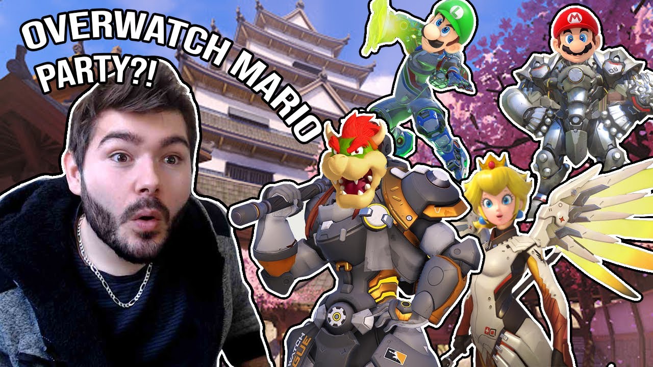 OVERWATCH MARIO PARTY! Overwatch Workshop Minigames! - YouTube