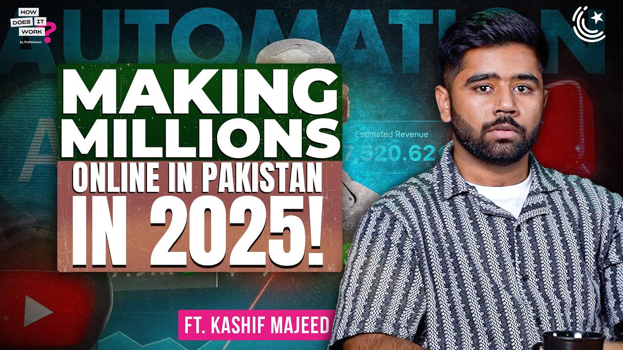 Making Millions From YouTube Monetization Ft. Kashif Majeed | EP243 @KashifMajeed - YouTube