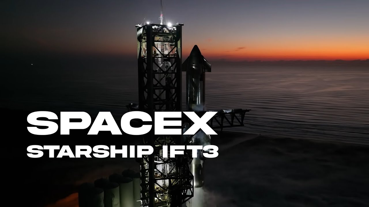 Starship's Third Integrated Flight Test (IFT-3) - YouTube