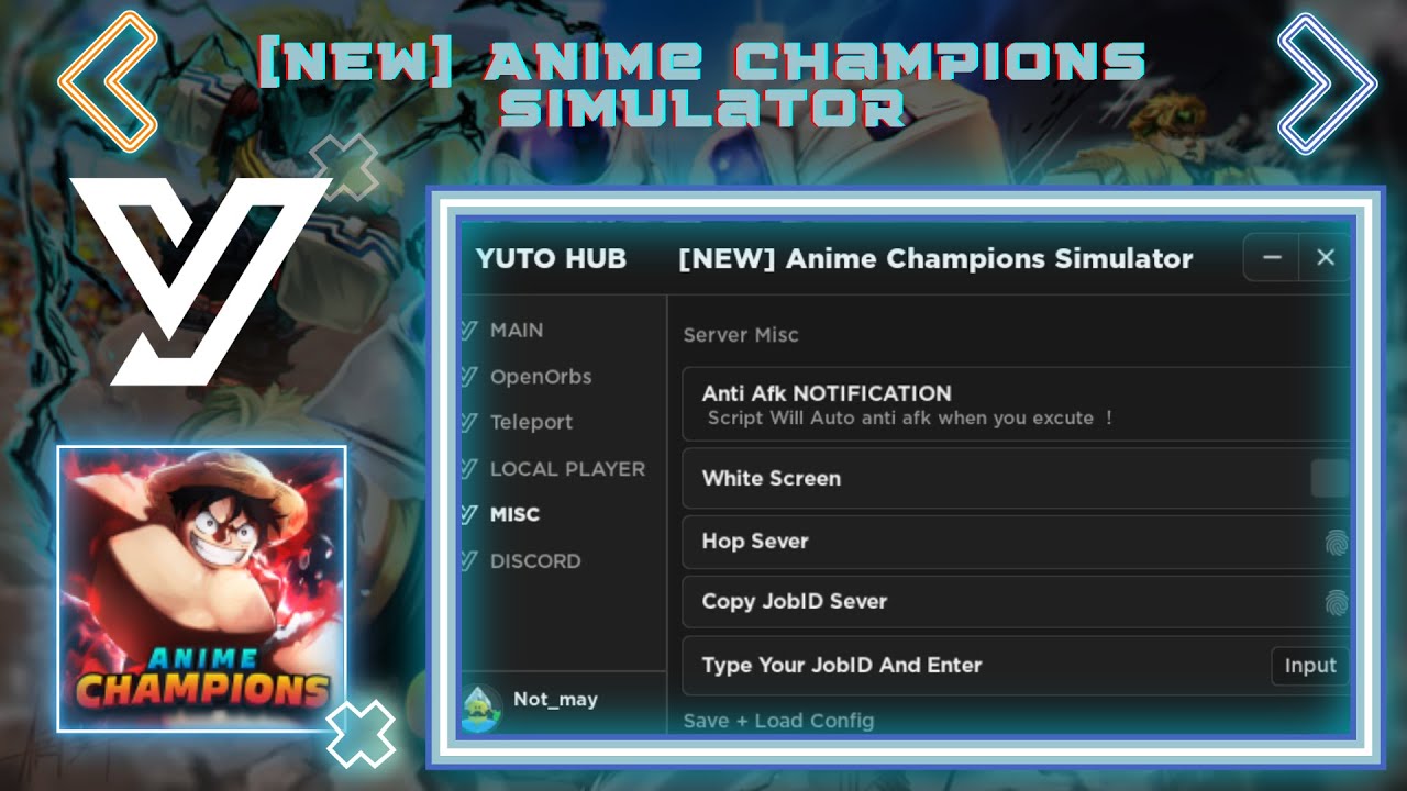 BEST Script [NEW] Anime Champions Simulator Auto Farm + MANY FEATURE ...