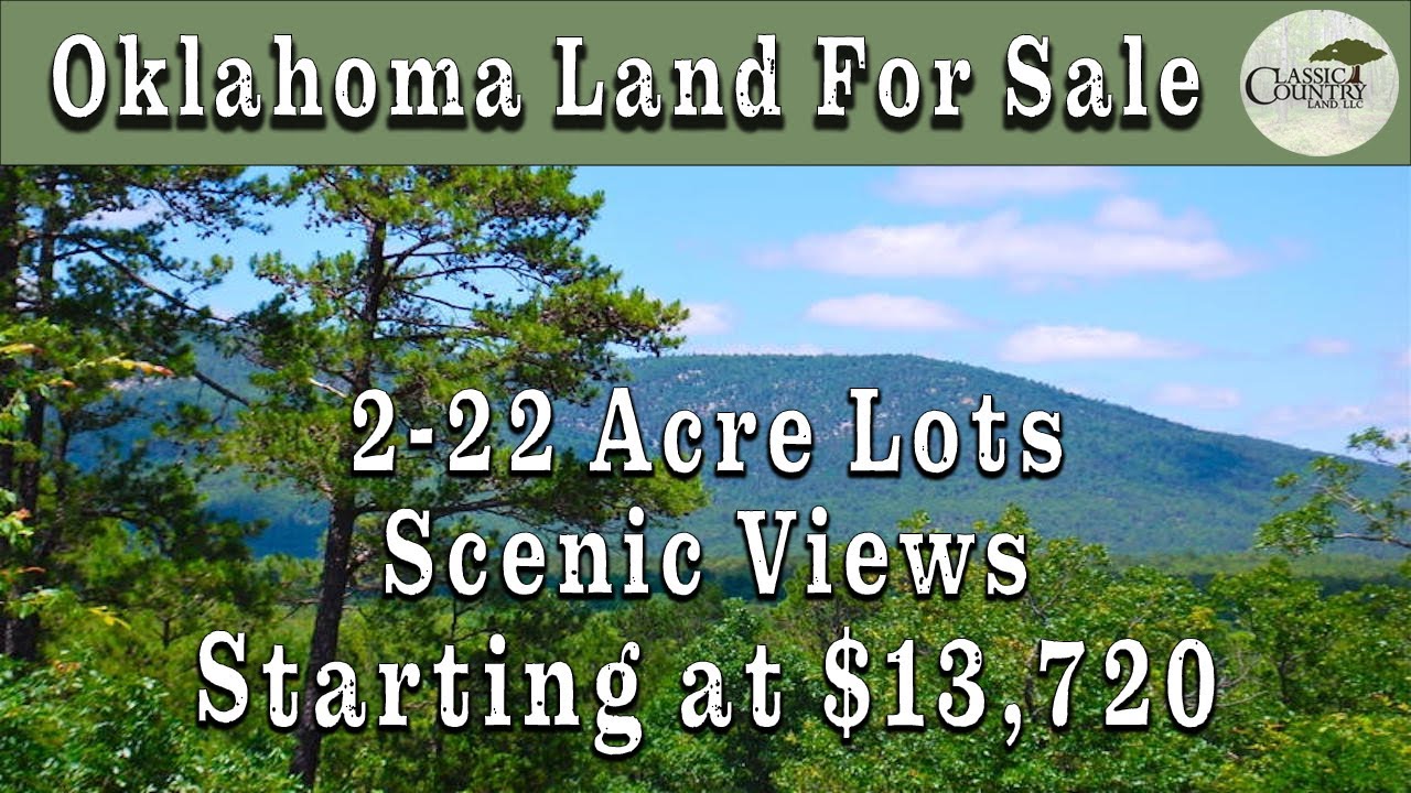 Oklahoma Land For Sale-Lake View Ranch - Pushmataha Co., OK - YouTube