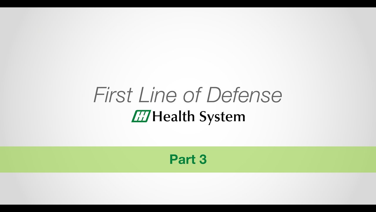 First Line of Defense: Part 3 - YouTube