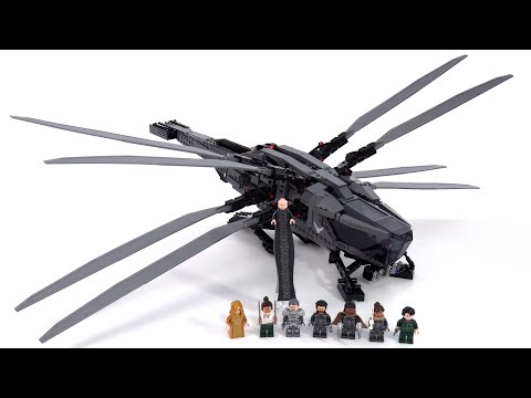 LEGO Icons Dune Atreides Royal Ornithopter 10327 review! Masterful engineering, minimal flaws
