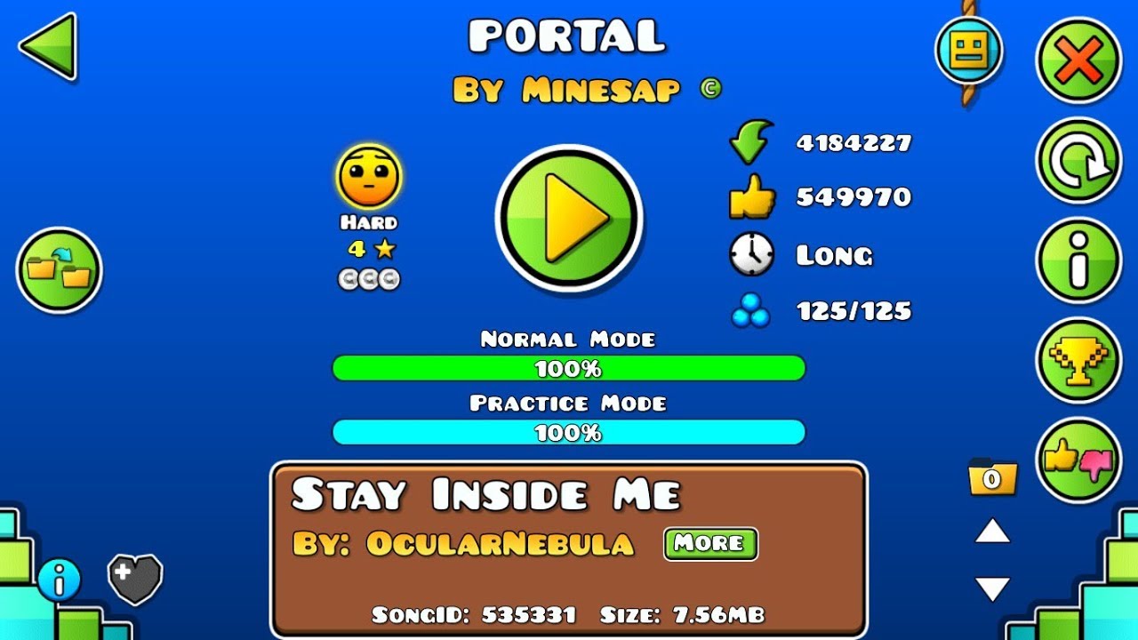 Geometry dash [PORTAL] - YouTube