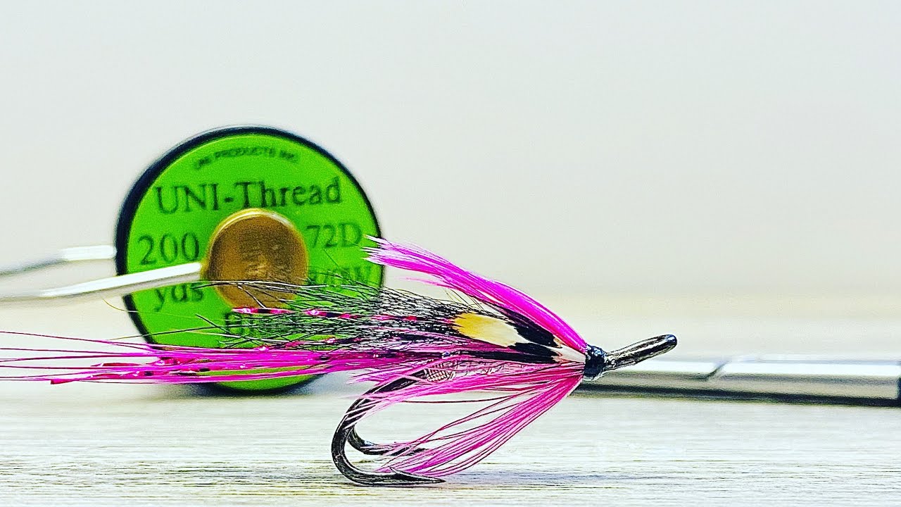 Tying Pink Mitchells salmon fly, with Scott Jackson - YouTube