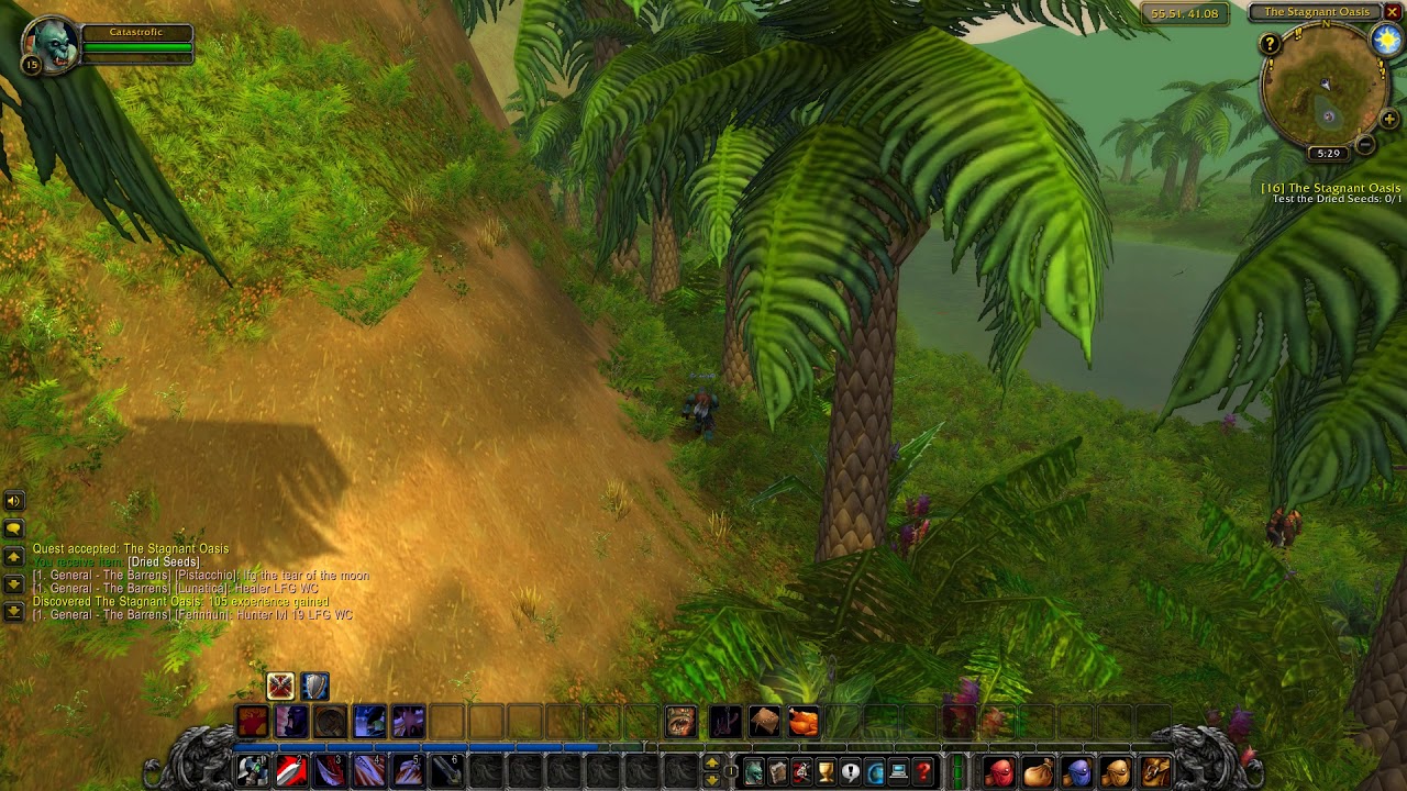 Classic World of Warcraft - Quest 56: The Stagnant Oasis (Orc Warrior ...