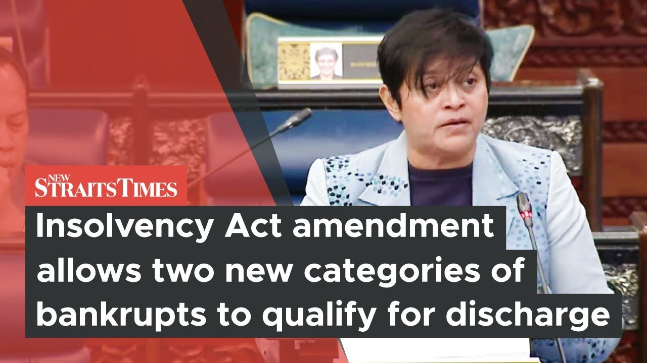 Insolvency Act Amendment Allows Two New Categories Of Bankrupts To insolvency-act-amendment-allows-two-new-categories-of-bankrupts-to