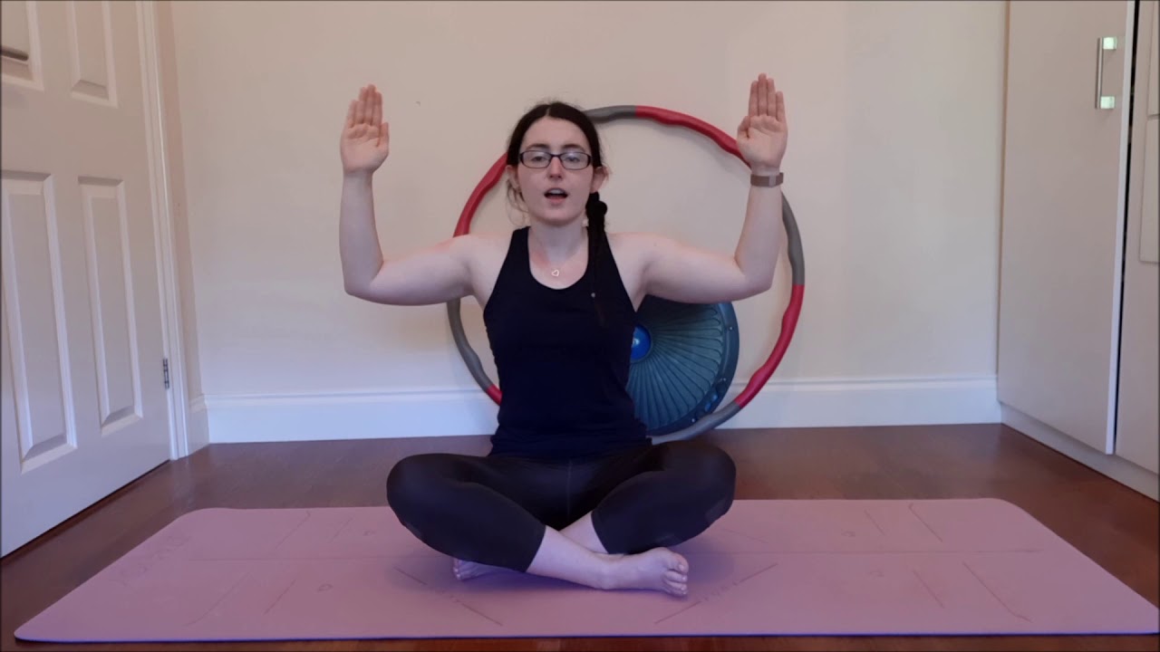 Pilates for leaner arms - beginner - YouTube