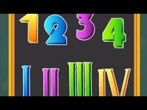 Roman Numerals Rhymes for kids _Little Genius - YouTube