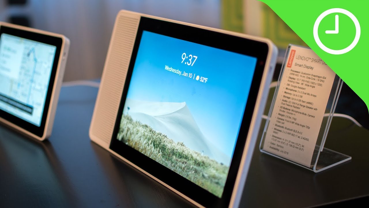 Hands on: Google Assistant's 'smart displays' are a must-have - YouTube