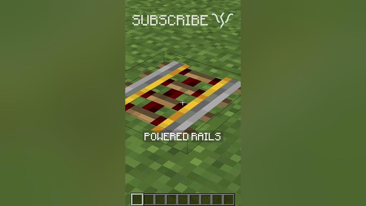 POWERED RAILS that send REDSTONE SIGNALS!? | Redstone with PsiVolt #minecraft #redstone - YouTube