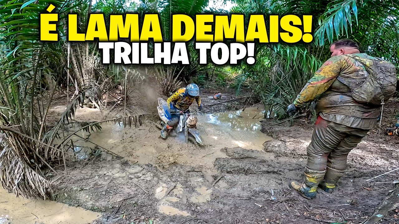 TRILHA DE MOTO EM RECIFE COM MUITA LAMA - PARTE 7 - YouTube