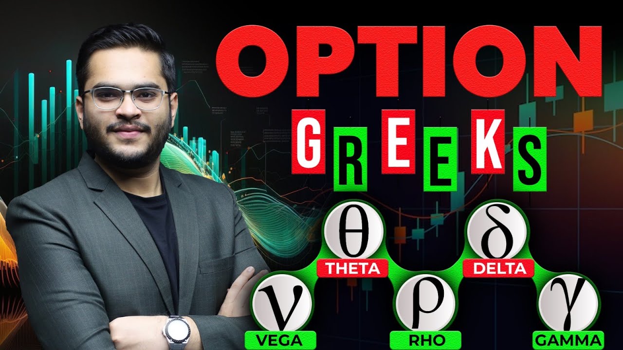 Option Greeks Explained Delta Gamma Theta Vega | Stock Market Trading ...