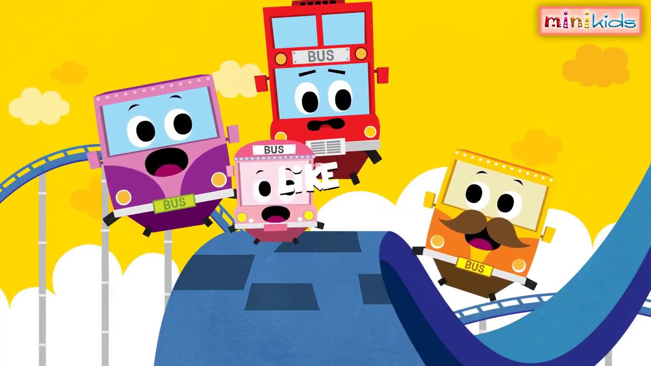 Ten Little BusesㅣEnglishㅣsongs For Children - YouTube