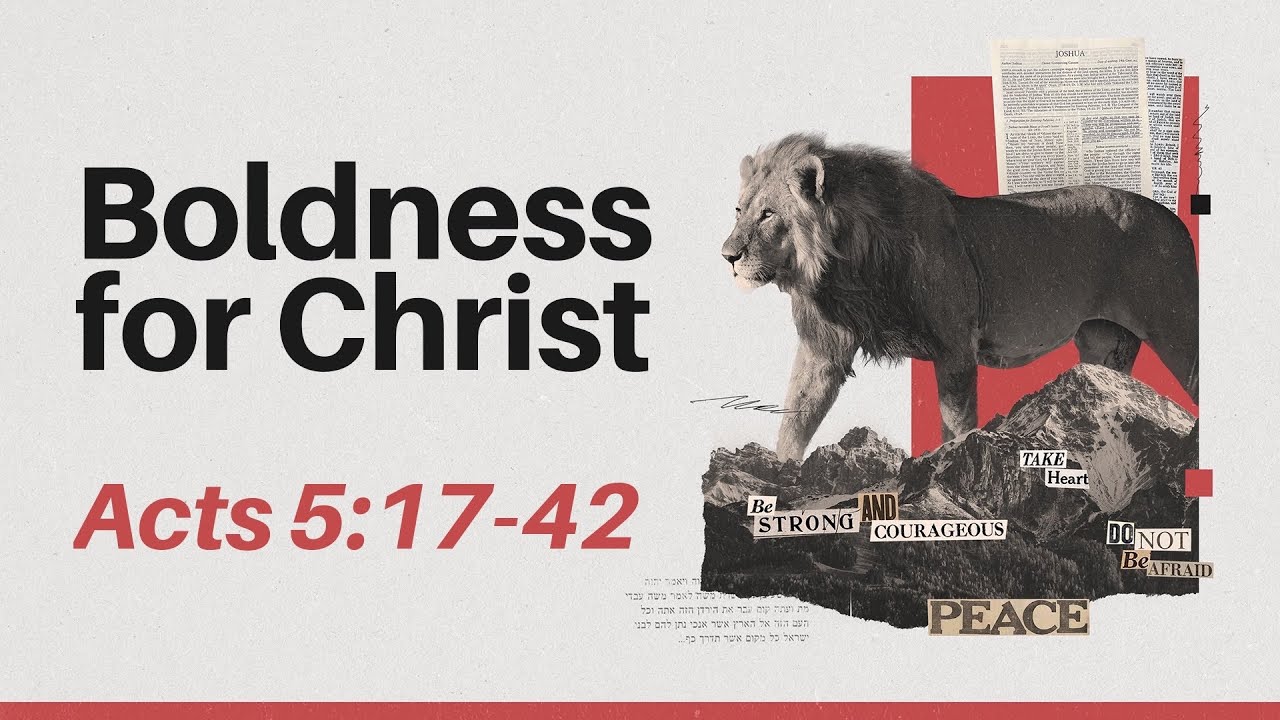 Boldness for Christ - YouTube