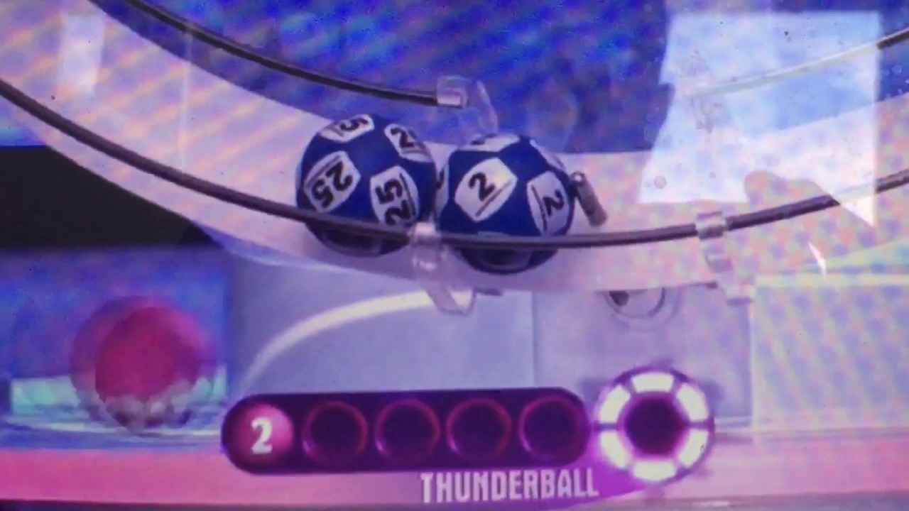Thunderball Draw Featuring Drawmaster Matt Chamberlain - YouTube