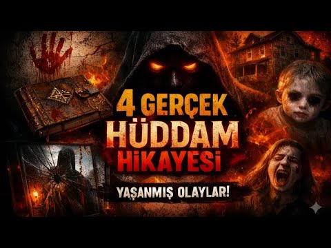 Bu 4 Hüddam Hikâyesi Sadece Dinleyenleri Seçti  #hüddam #cin #korku #gercekhikaye #korkuseansı