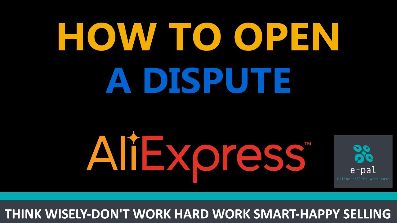 How to Open a Dispute on Ali Express when the Item not Received - YouTube