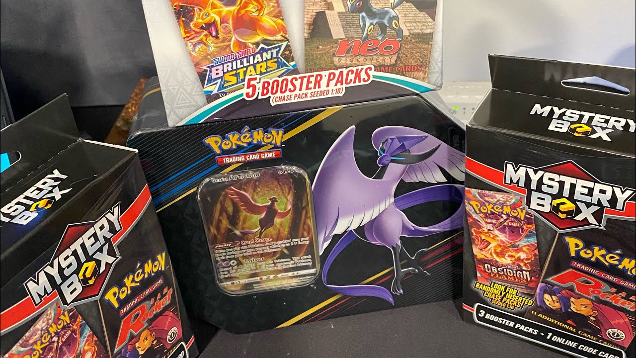 Mystery pack box opening - YouTube