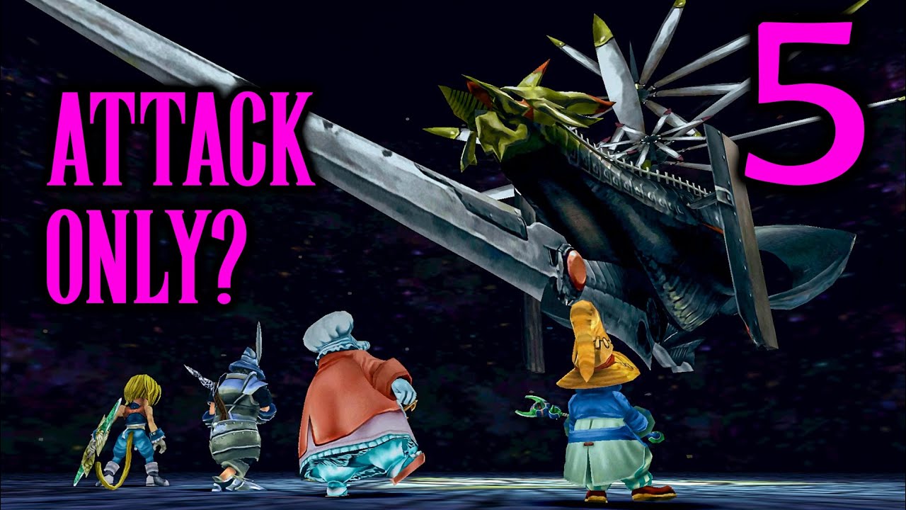 Can I Beat Final Fantasy IX With Attack Only? Part 5 Ft. Ark Boss ...