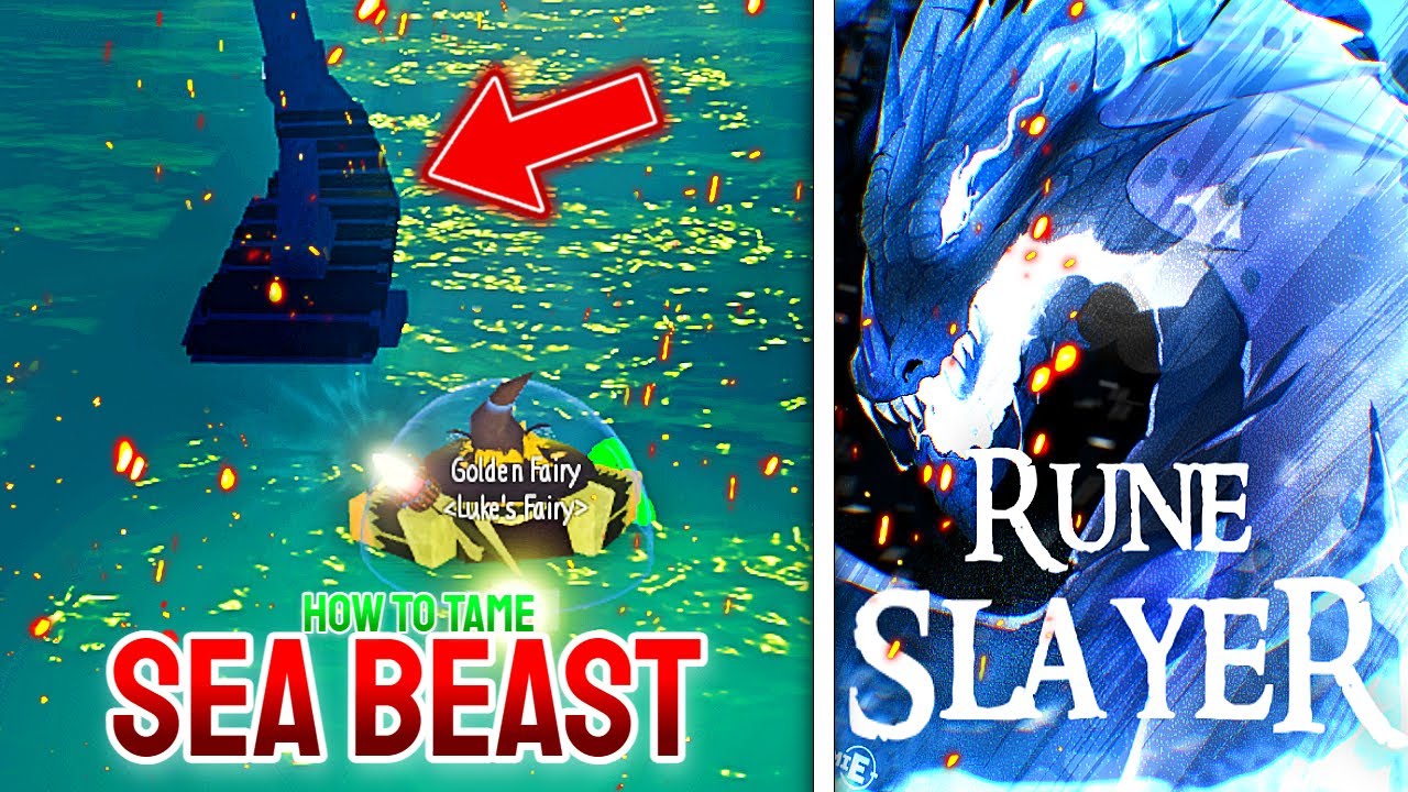 How To TAME *SEA BEASTS* In Rune Slayers TUNDRA UPDATE! - YouTube