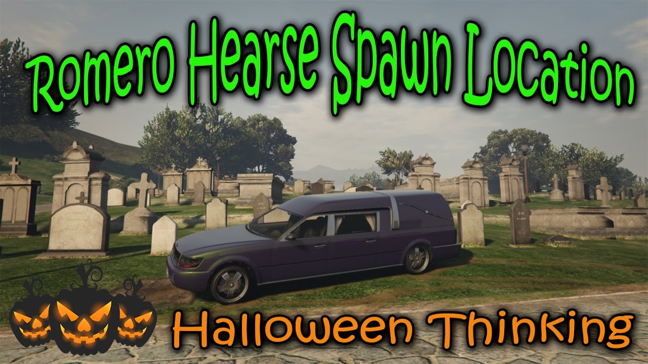 GTA 5 Halloween Thinking: Romero Hearse Spawn Location - YouTube