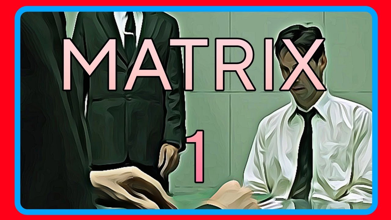Matrix (1999)- Living two lives scene reverse - YouTube