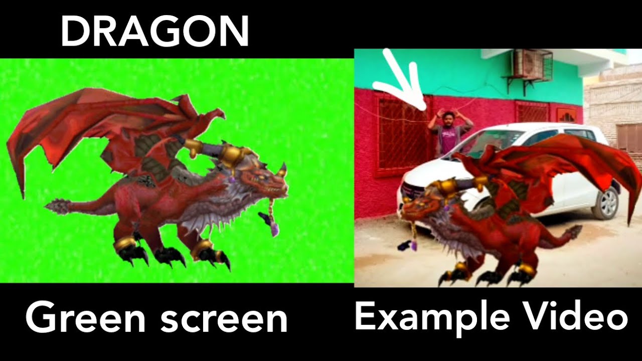 Dragon Green Screen | Dragon Green Screen With Example | Top Green ...
