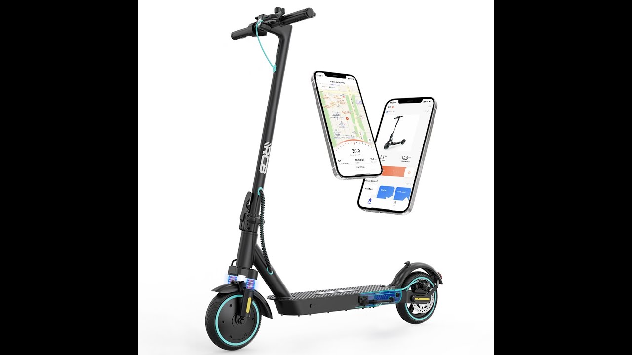 RCB R17 Electric Scooter Foldable for Adults Teens - YouTube