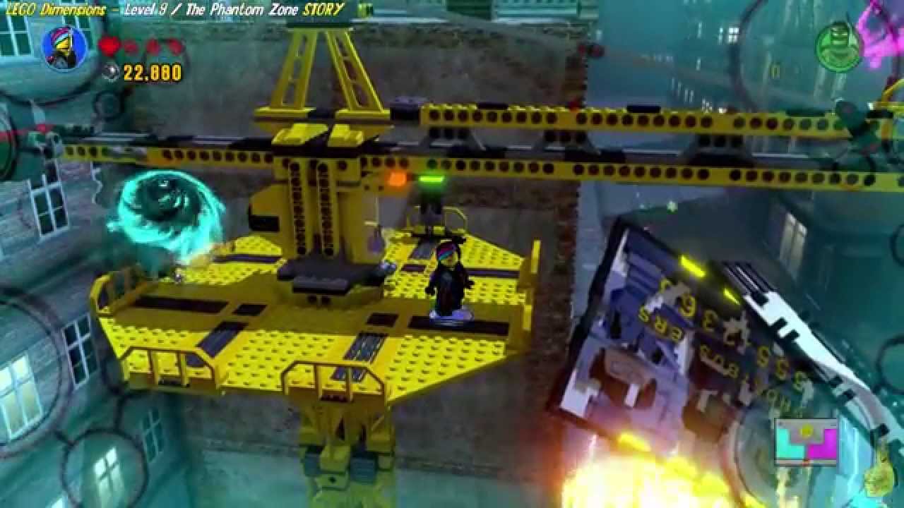 Lego Dimensions: Lvl 9 The Phantom Zone STORY/Ghost...Busted! Trophy ...