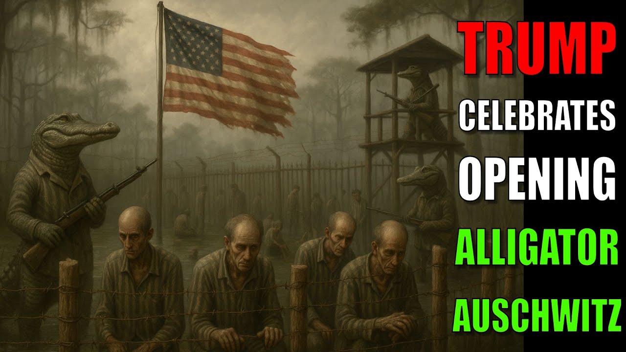 MAGA Celebrates Open Of Concentration Camp Dubbed 'Alligator Auschwitz ...