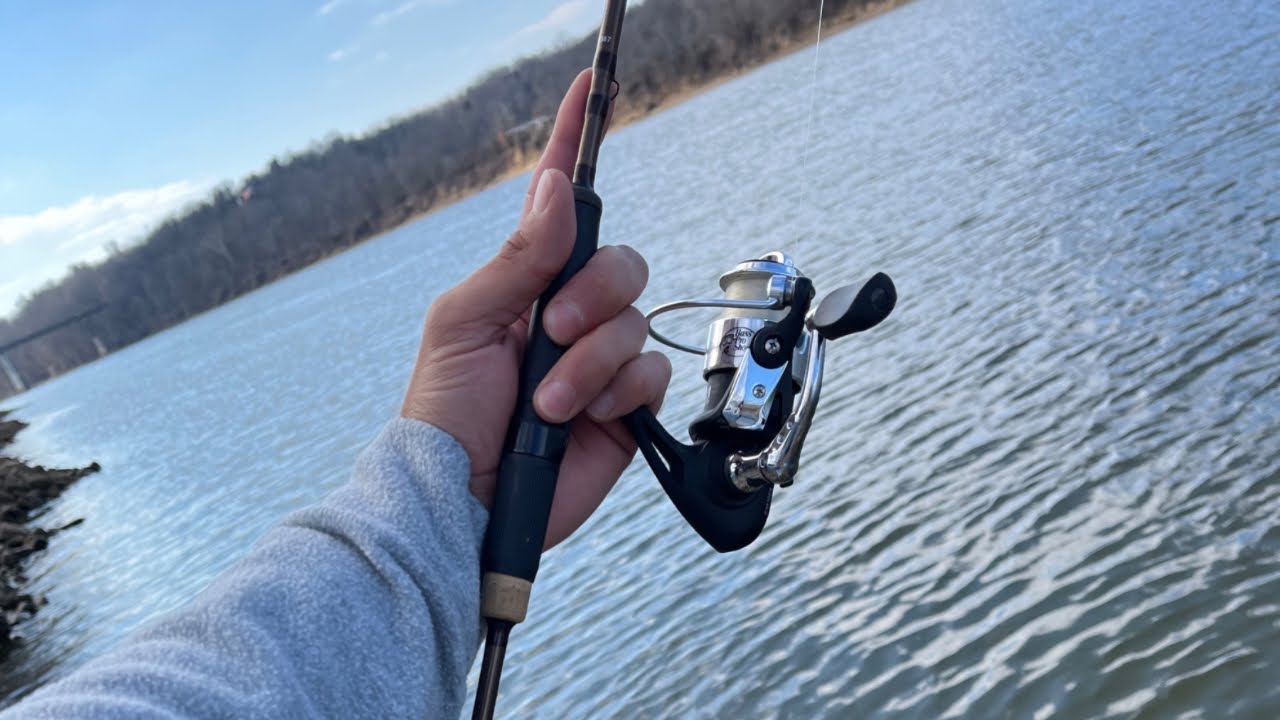 Winter FISHING Grind (Ultralight Fishing) - YouTube