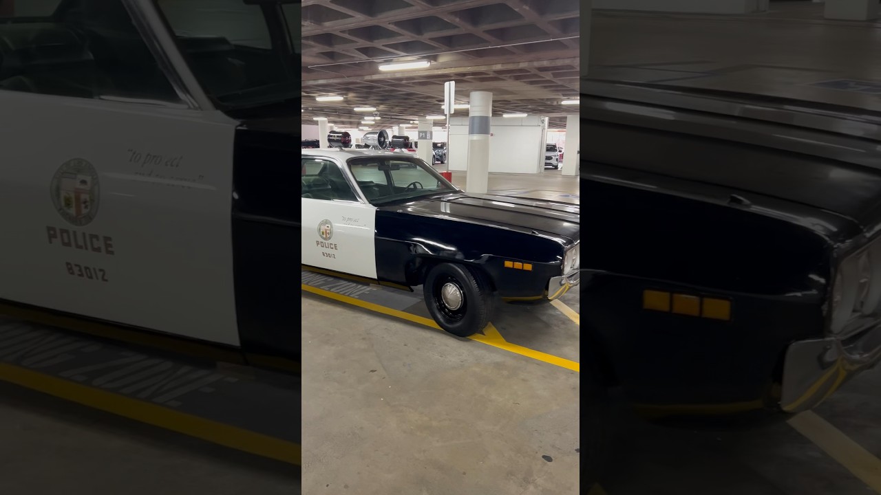 Vintage Plymouth police car #reels #policecar #plymouth - YouTube
