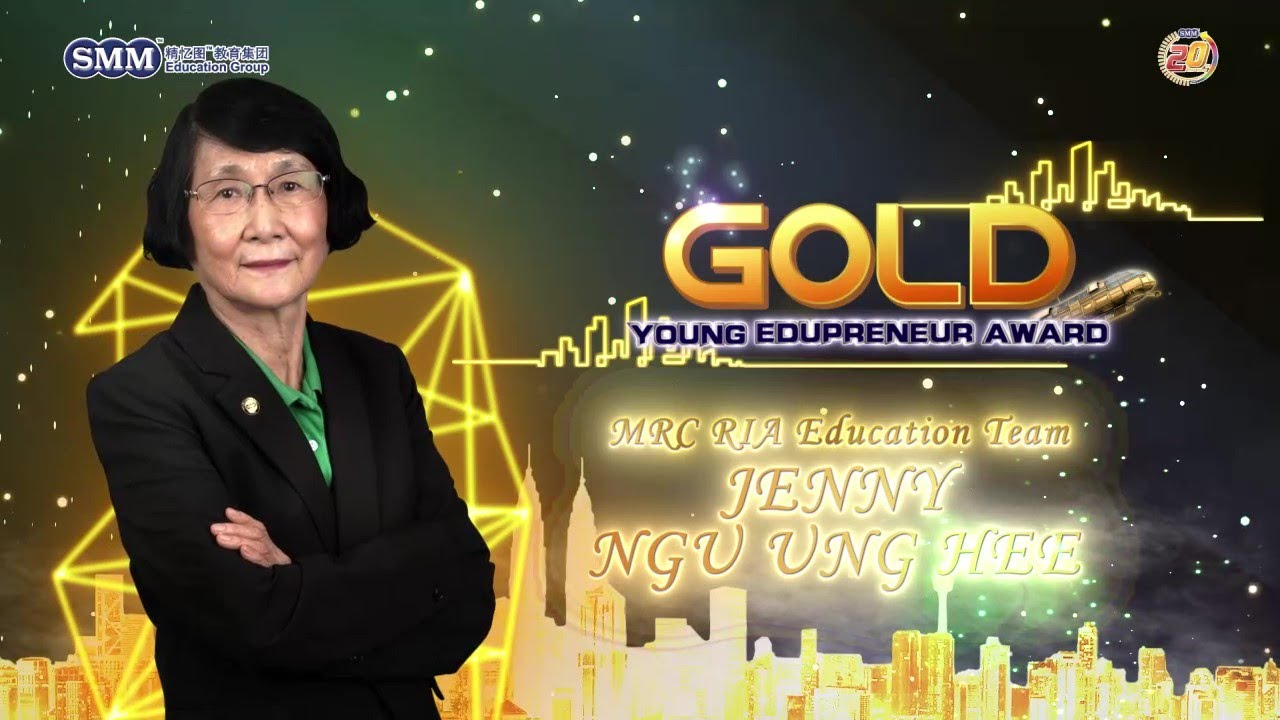 Gold Young Eduprenuer Awardee 2022 | Jenny Ngu | MRC RIA Education Team ...